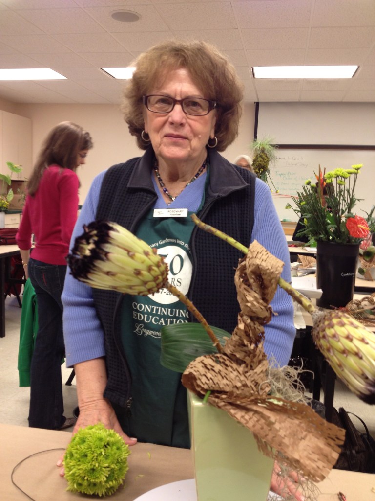 day three part one – advanced floral design I at longwood | roots to blooms