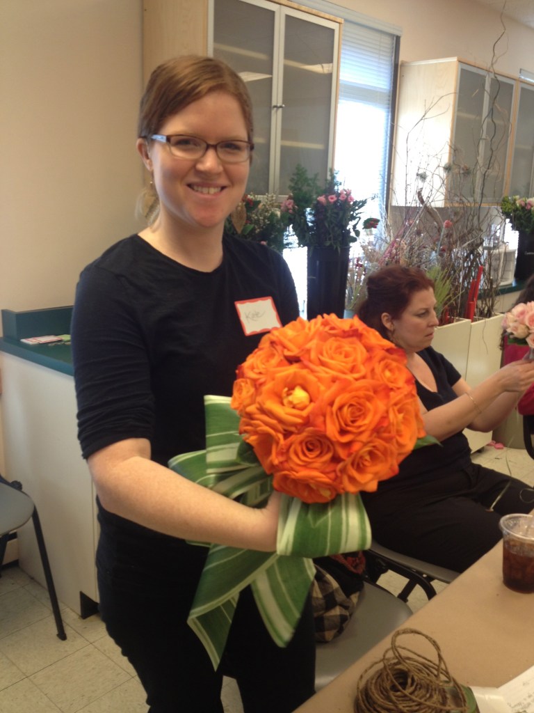 how to create a hand-wired bouquet | roots to blooms